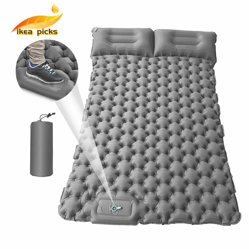 Двухместный кемпинговый спальный коврик / очень толстый / самонадувающийся