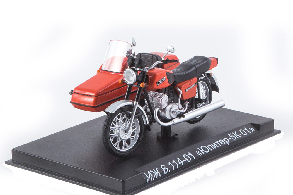 Модель коллекционная MODIMIO Ижевский мотоцикл 6.114-01 «ЮПИТЕР-5К-01» (наши мотоциклы #61)