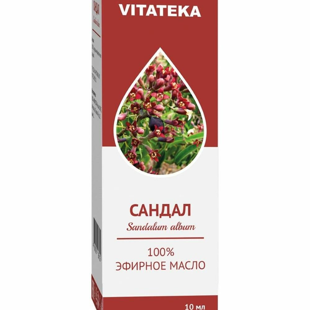 Витатека Масло Сандал эфирное 10мл