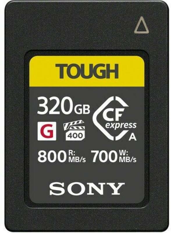 Карта памяти Sony 320GB CFexpress Type A TOUGH Memory Card (CEAG320T)