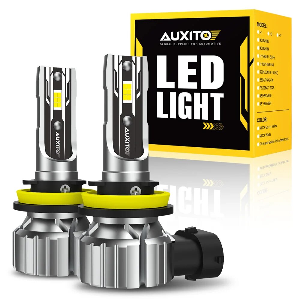 AUXITO H11 LED противотуманные фары 6500K, 50W