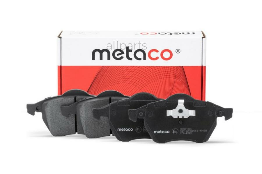 METACO 3000-381 Колодки тормозные передние к-кт Ford Galaxy (1995-2006), VW Sharan (1995-1999)