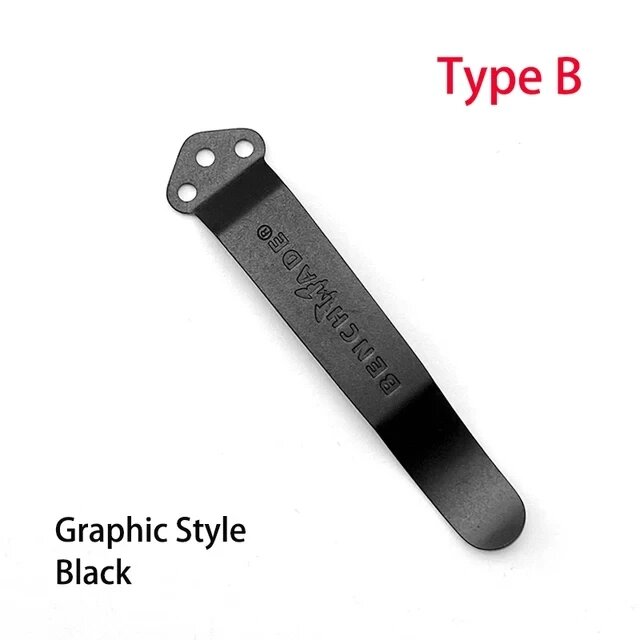 1 шт, карманный зажим для ножа из нержавеющей стали, задний зажим для Benchmade Griptilian 551 Bugout 535 940 710 730, мини-ручка Emerson ProTech