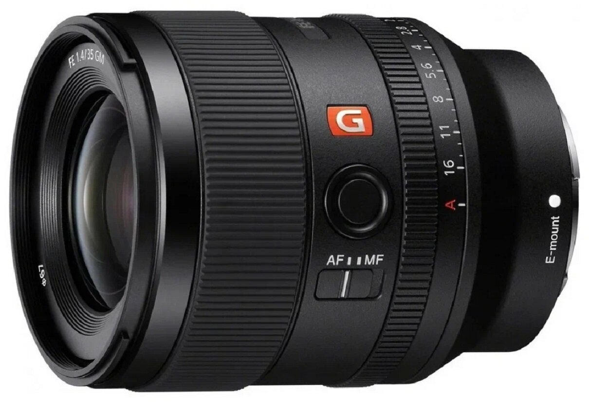 Sony FE 35mm f/1.4 GM (SEL35F14GM), черный