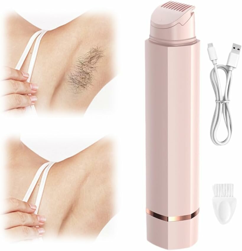 Эпилятор, питание от USB, 2 в 1, женский, для зоны бикини, ABS, IPX7
