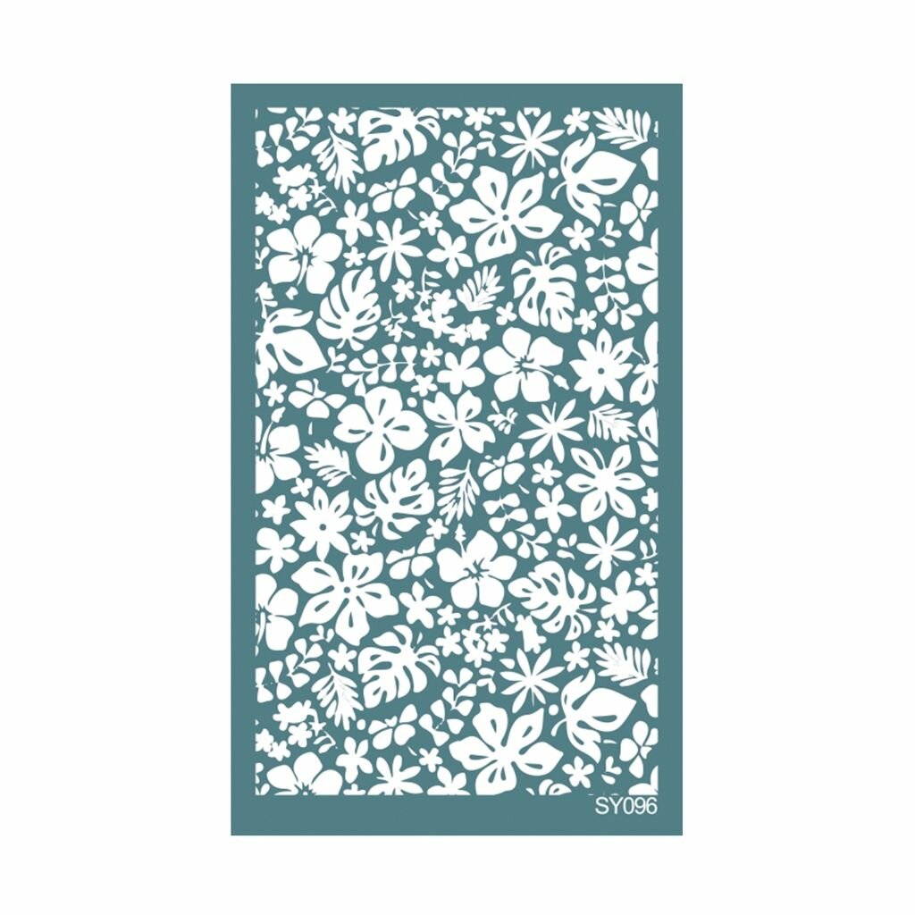 Трафареты для шелкографии на глиняных серьгах