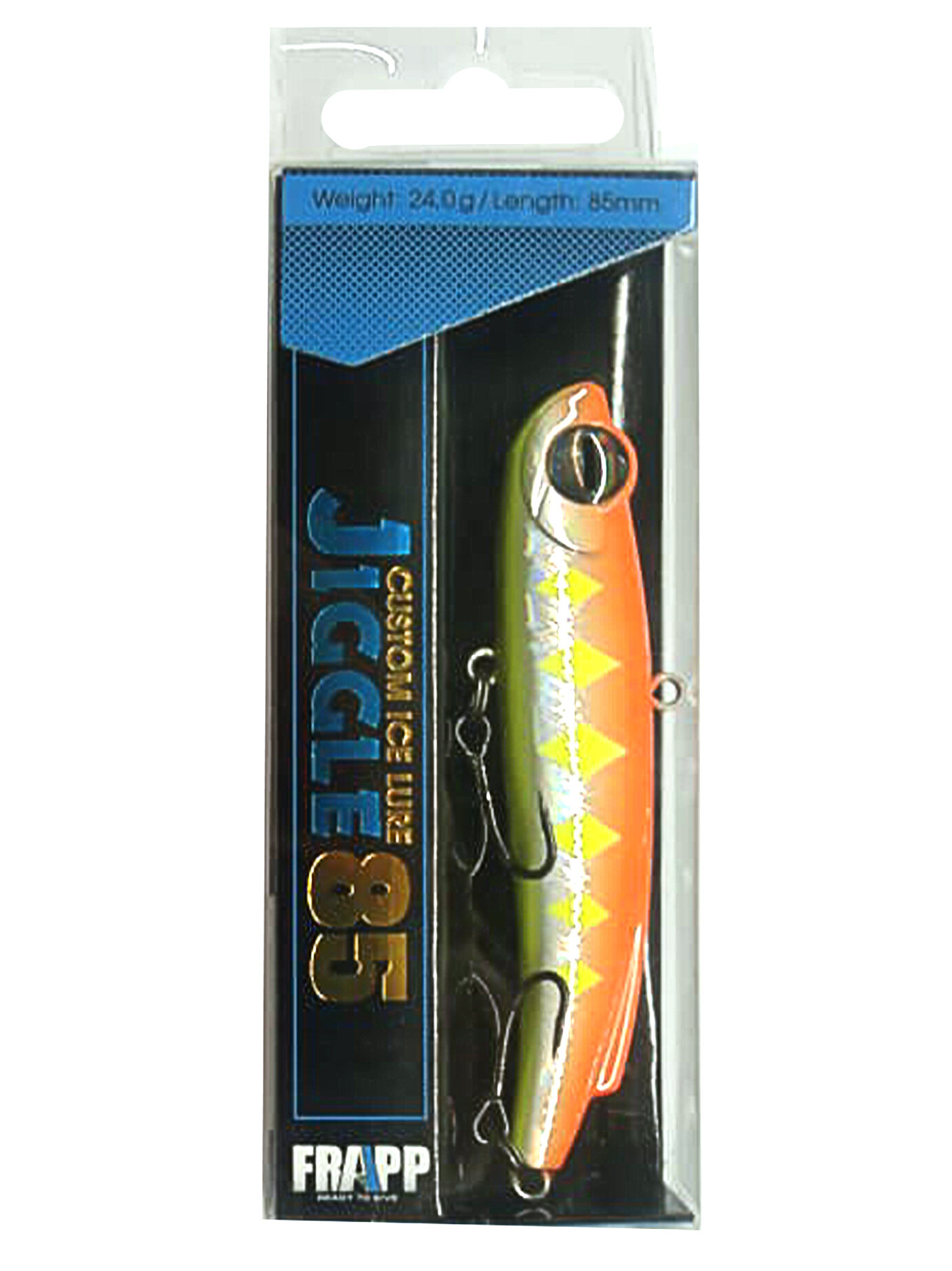 Frapp Jiggle Vib 85 24г цвет 34 воблер - приманка для ловли хищников, щуки и окуня