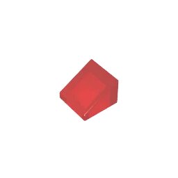 Строительный блок Gobricks Красный, 110