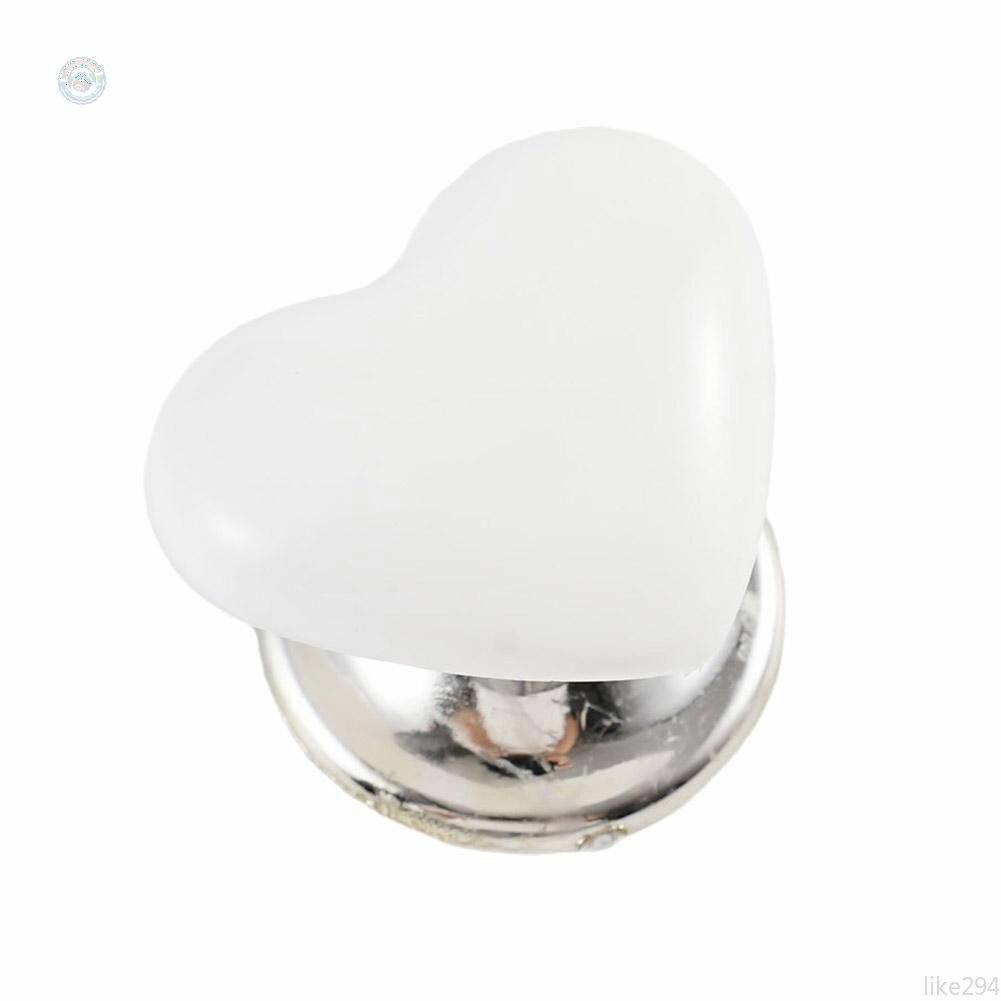 Кнопка смыва для унитаза в форме сердца, яркий пластиковый аксессуар для ванной, романтичный декор бачка, подарок на 14 февраля, белая розовая красная желтая