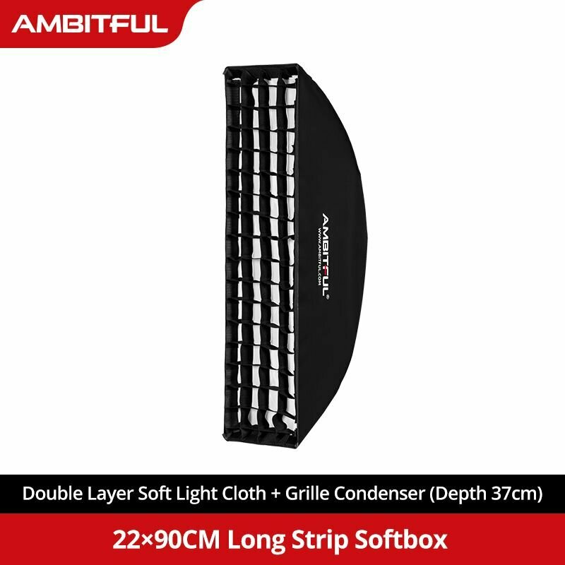 Софтбокс Ambitful 22x90 см для софтбокса Bowens Mount Flash
