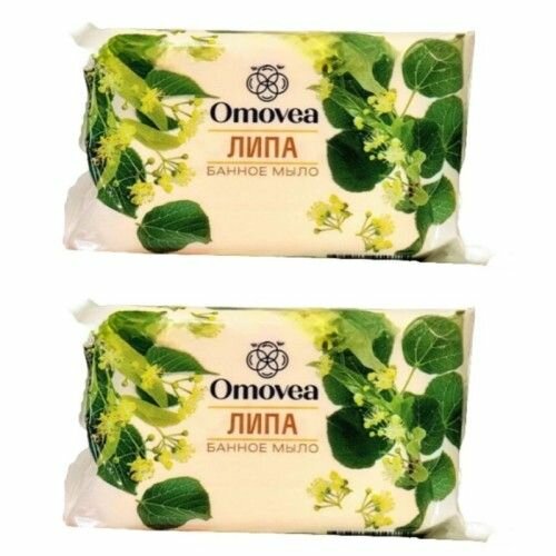 Pulsar Omovea Твердое мыло Банное, Липа, 180г, 2шт