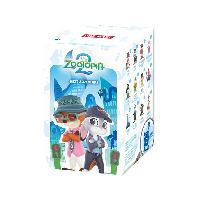 Кукла POP MART Disney "Zootopia", вращающаяся голова, от 14 лет, 1 шт