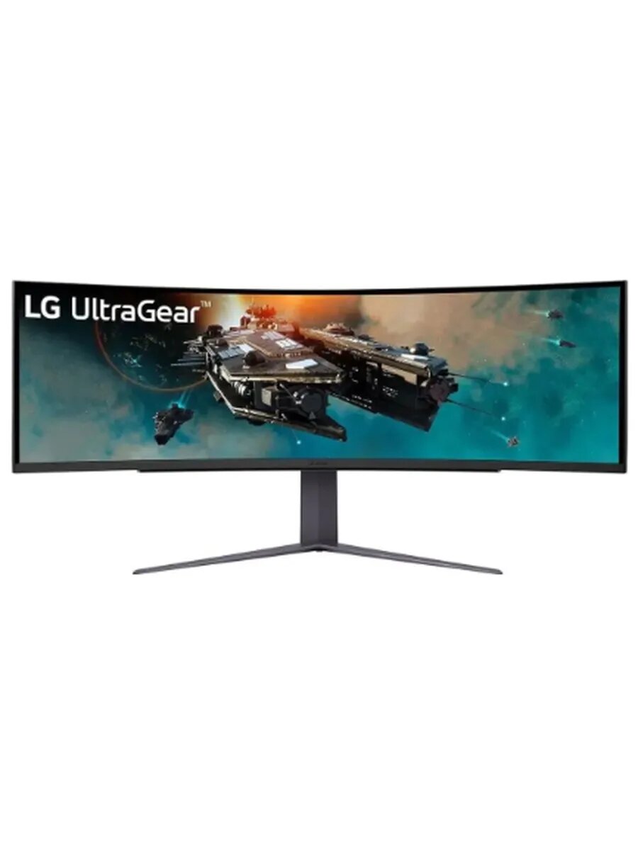 49" Монитор UltraGear 49GR85DC-B черный - 5120x1440