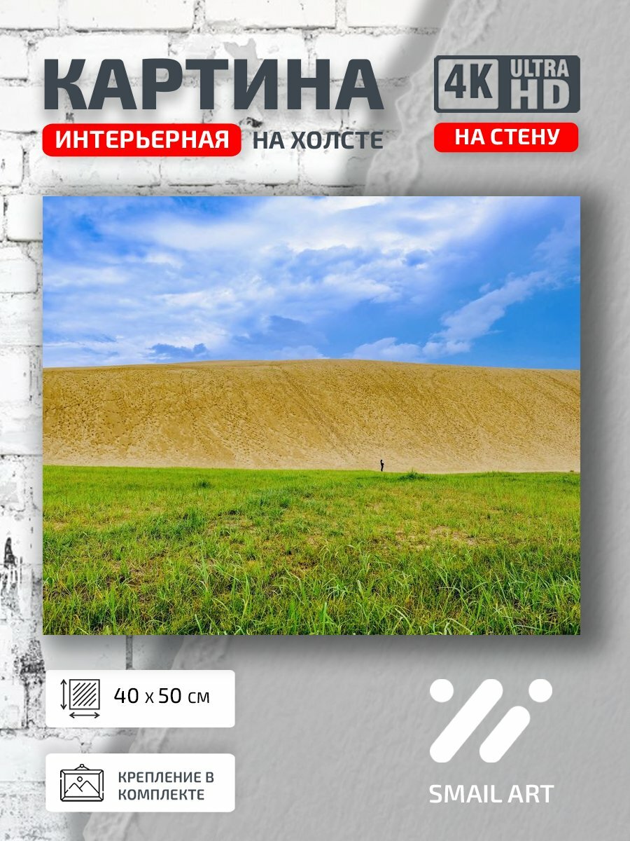 Картина на холсте интерьерная 40 на 50 на стену Небо Landscape для спальни пейзаж интерьер