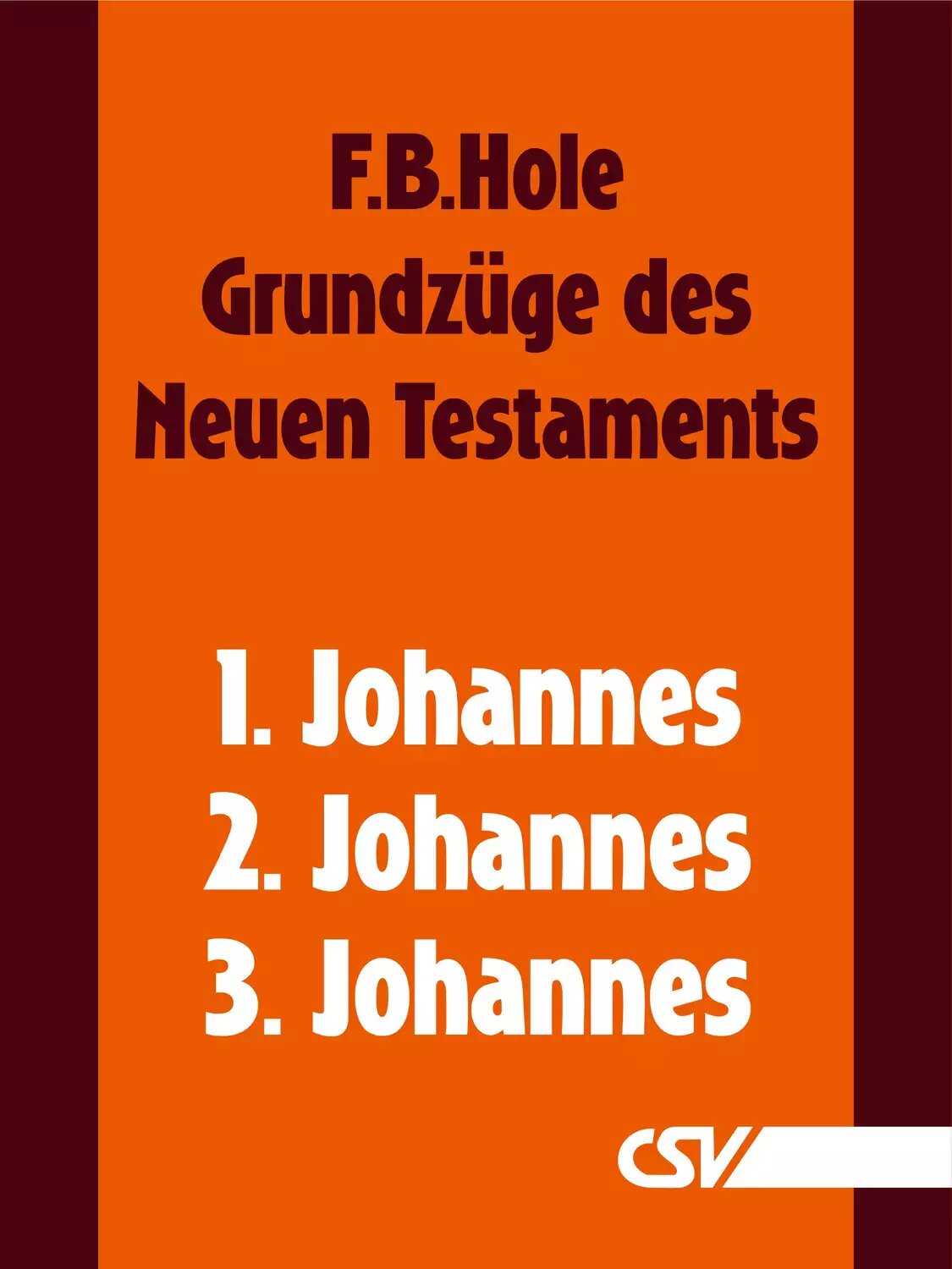 Grundzüge des Neuen Testaments - 1, 2. & 3. Johannes [Цифровая книга]