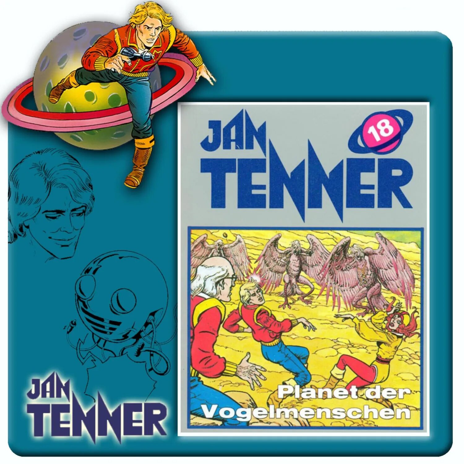 Jan Tenner, Folge 18: Planet der Vogelmenschen [Аудиокнига]