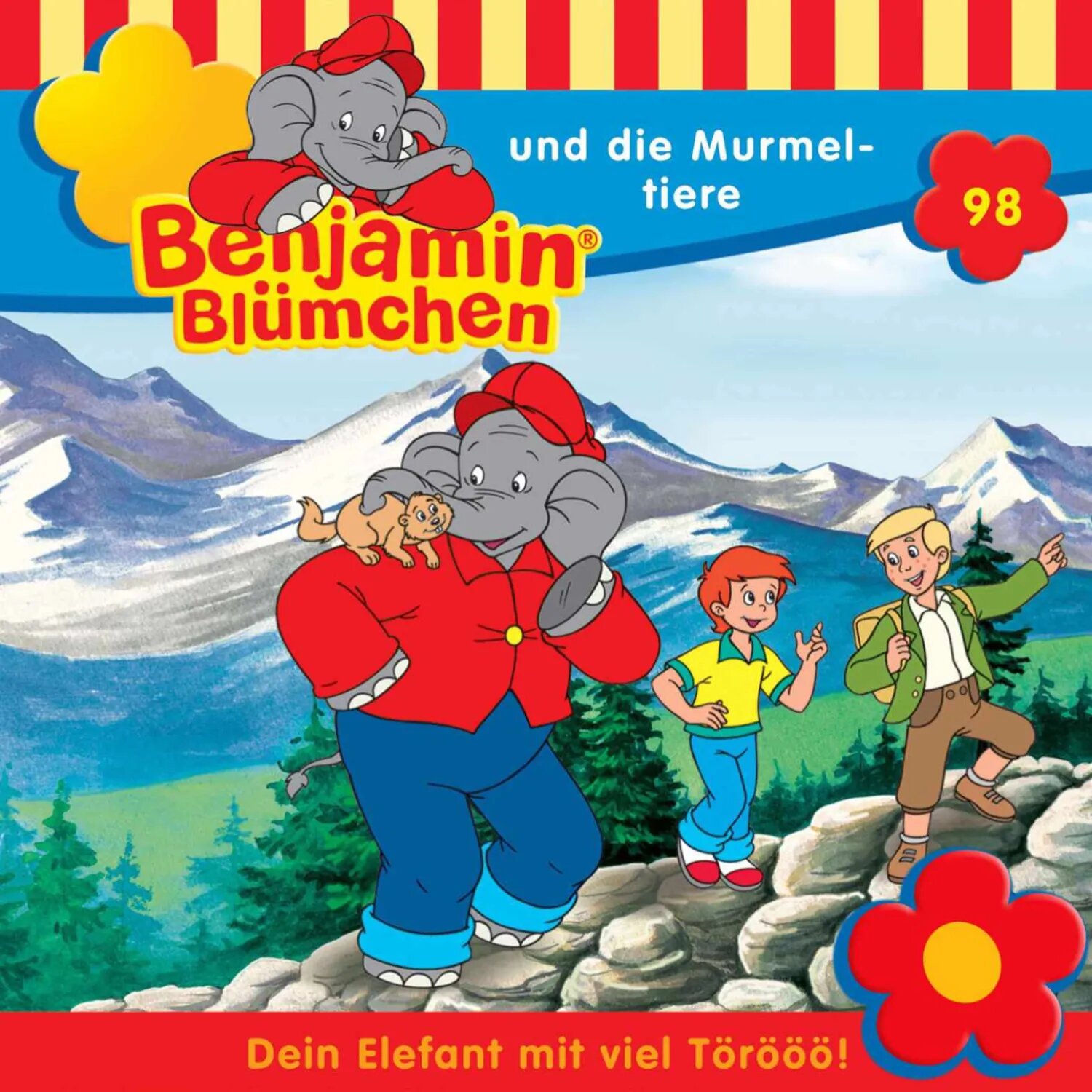 Benjamin Blümchen, Folge 98: Benjamin und die Murmeltiere [Аудиокнига]