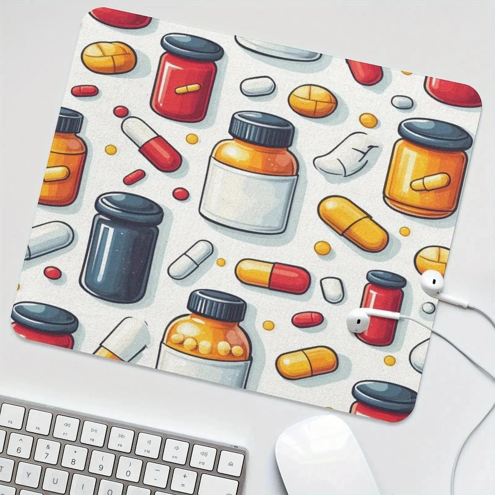 Резиновый коврик для мыши медицинская тематика 290X250X2MM