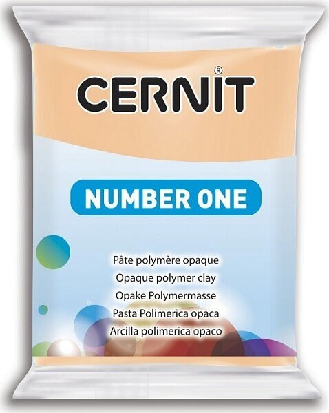 Полимерная глина "Cernit Number One" 56гр. персиковый 423