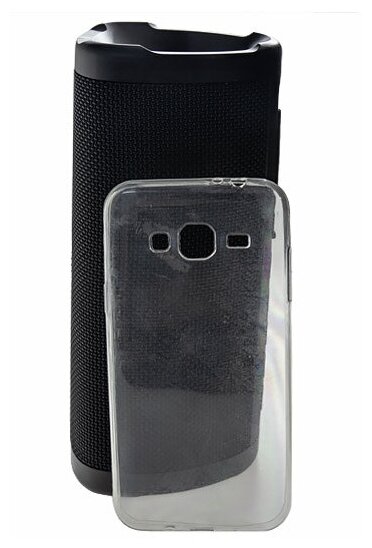 Силиконовый чехол Jack Case для Samsung J3 прозрачный