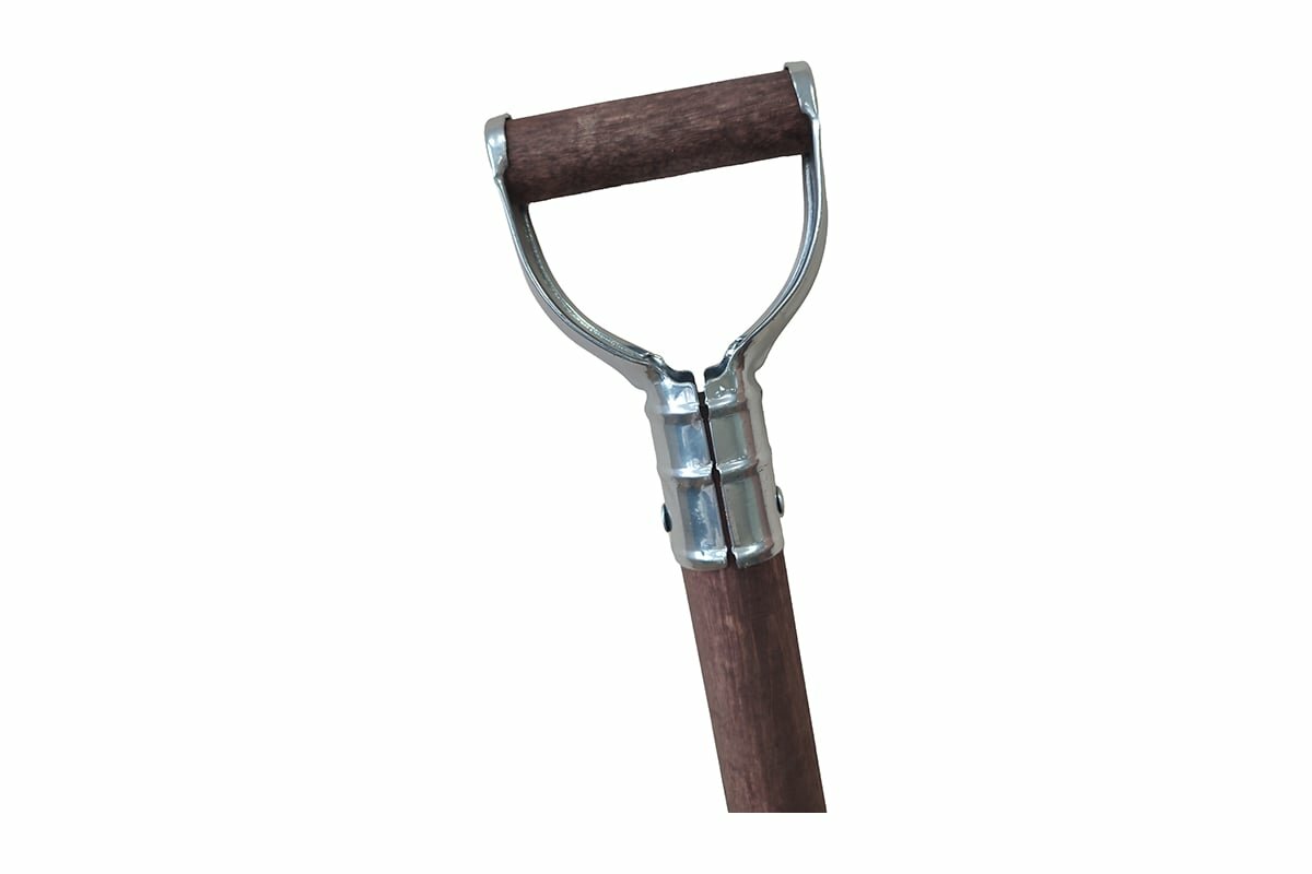 Скобяной Ручка для лопаты d40 мм хром Хедер 009192