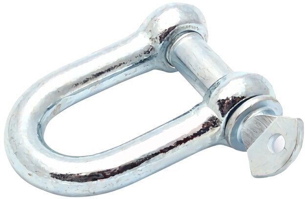 Скоба такелажная 6 мм - две штуки - стальной крепёж для строповки и фиксации грузов