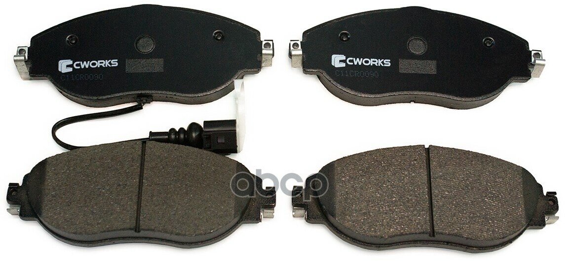 Тормозные колодки передние, Low Metallic CWORKS арт. C11CR0090