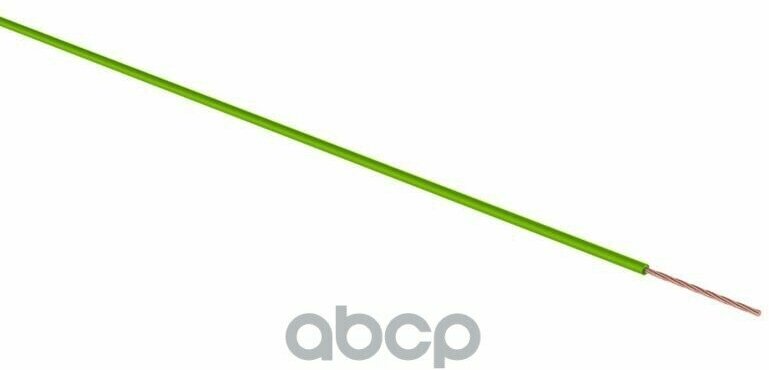 Провод! ПГВА1х0.50мм2, зеленый, бухта 100м REXANT арт. 016513