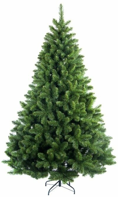 Искусственная ёлка Max Christmas «Боярская», 180 см, d нижнего яруса 120 см, ветки ПВХ отгибаются