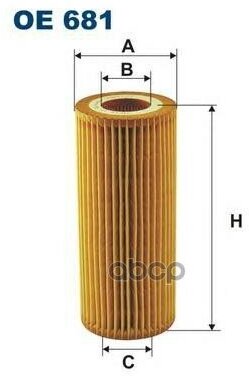 Фильтр масляный Filtron арт. OE681