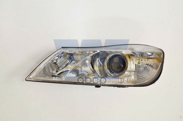 Фара головного света левая H7/H1 SKODA - Octavia 04- (1Z) WEGO арт. w9270421