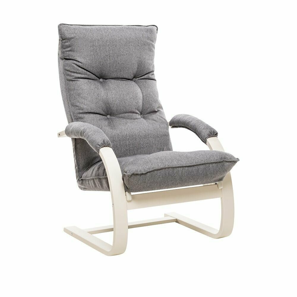 Кресло трансформер Монако, Слоновая кость, рогожка Malmo 90