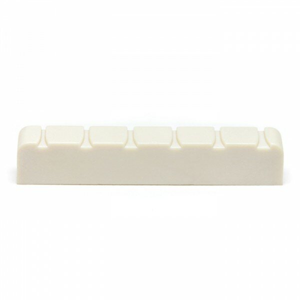 Graphtech NUBONE LC-6220-10 верхний порожек для 6-ти струнных классических гитар, длина 2" (50.85х6.38х9.45x41.5mm)