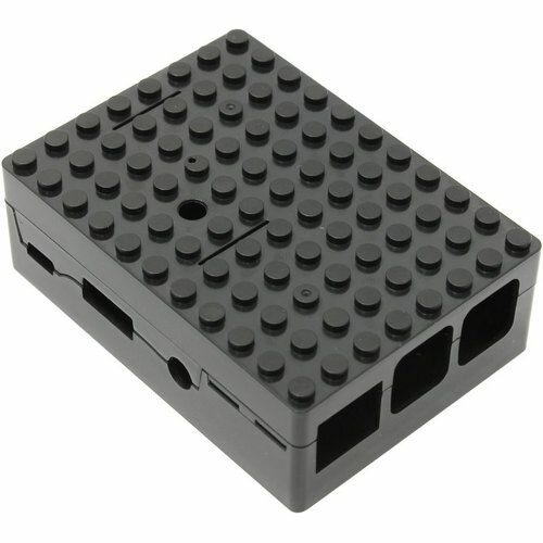 Корпус ACD RA182 black ABS Plastic Building Block case for Raspberry Pi 3 B