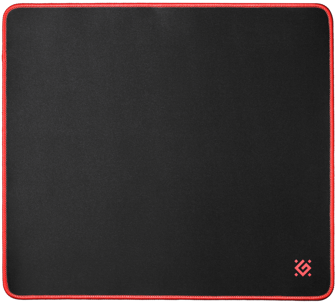 Коврик для мыши DEFENDER Black XXL 400x355x3 мм, ткань+резина