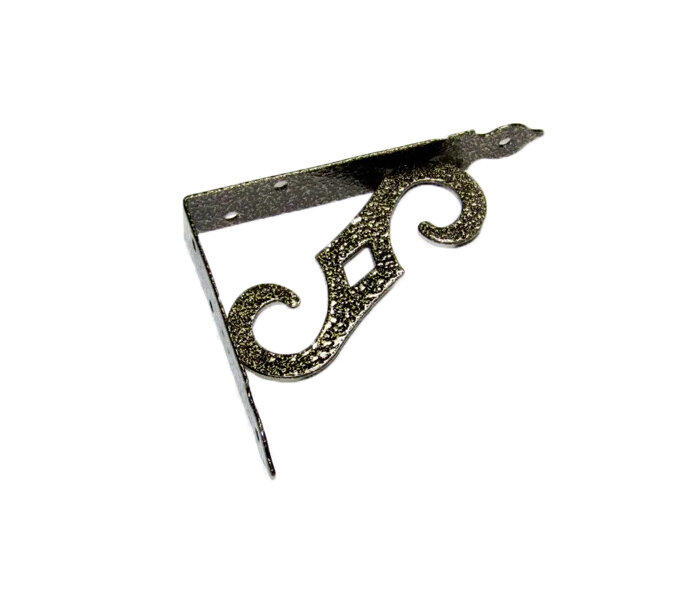 Кронштейн для крепления козырьков/навесов декоративный ноэз КД-150-120-S старая бронза