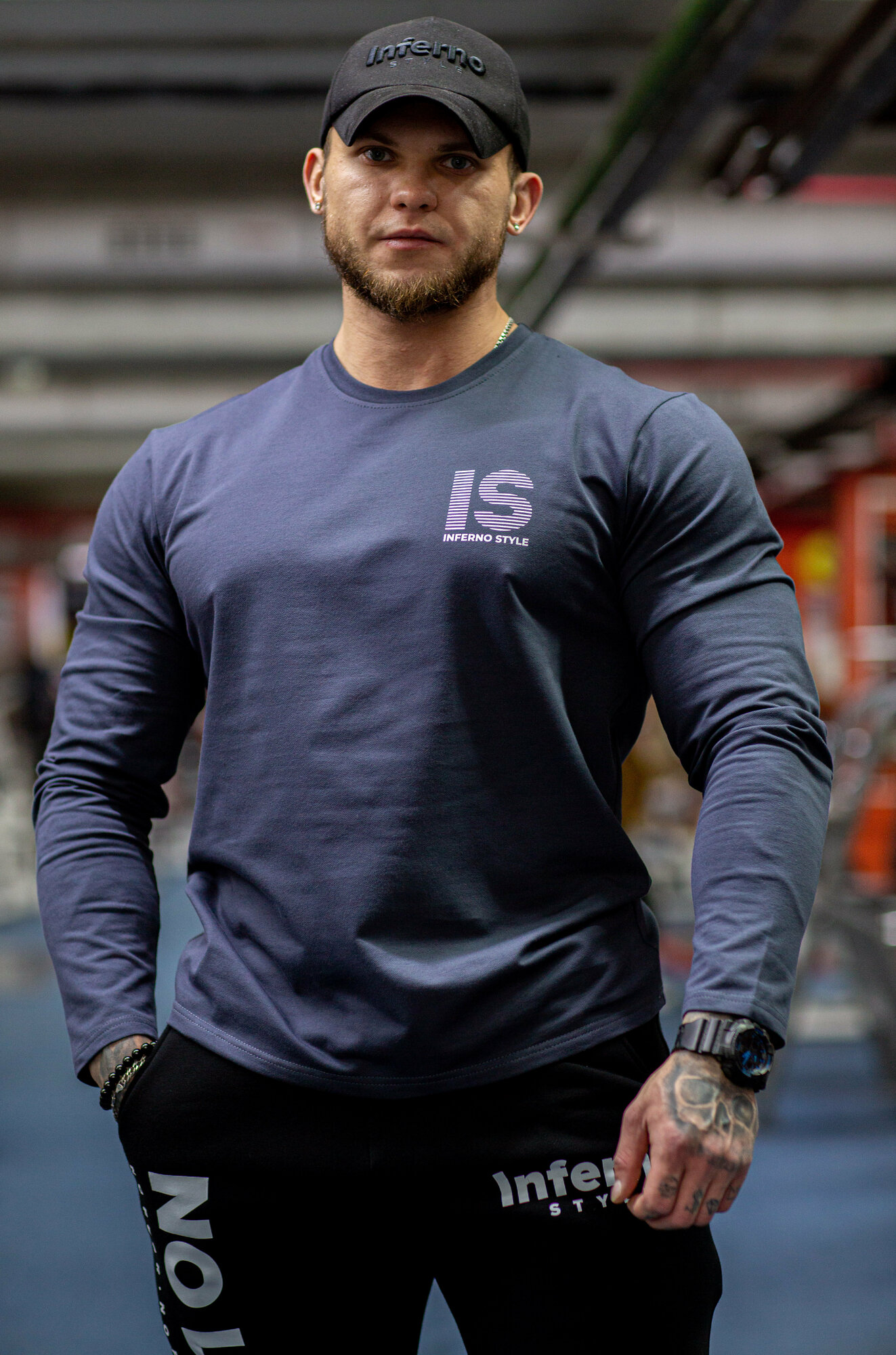 Лонгслив Лонгслив Классика "IS" INFERNO style Л-001-001