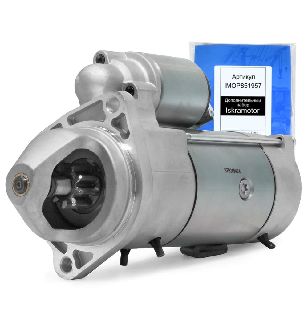 Стартер 24V, 4.0kW, 9-зуб, Krauf STB2494 для Deutz, ABG Titan, Iveco MK-серии