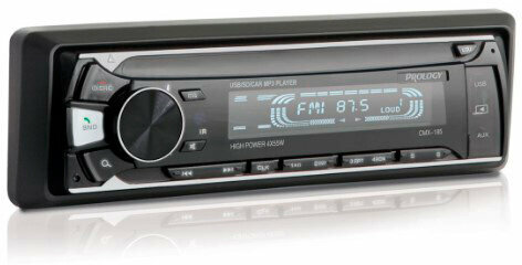 Автомагнитола Prology CMX-185, типоразмер 1DIN, максимальная мощность 4x55Вт, поддержка карт памяти microSD, 1 USB-порт (PRCMX185)