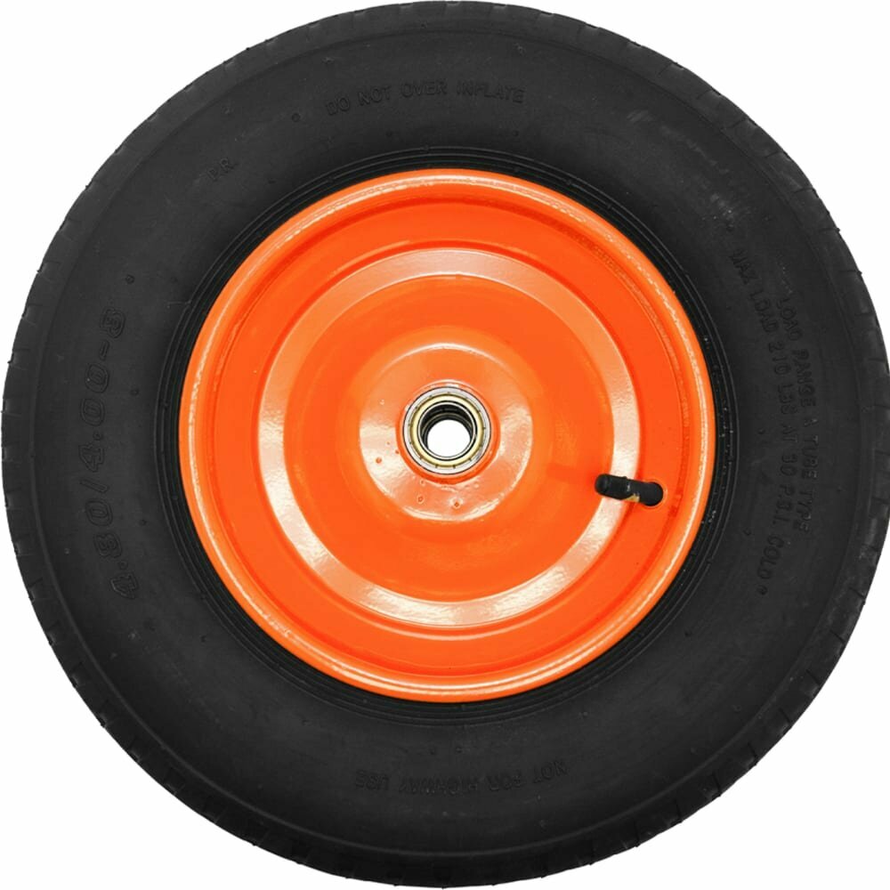 Колесо для тачки 1-колесной (4.80/4.00-8) втулка 12 мм POLYAGRO 8050098, 12 мм