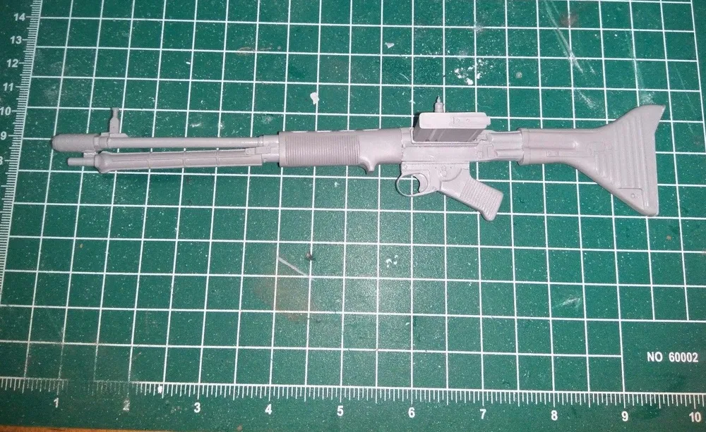 Сборная модель Verlinden автомата FG42 в масштабе 1:4