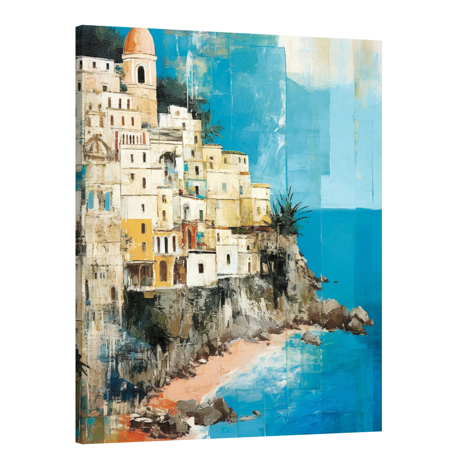 Интерьерная картина 50х70 "Италия: магия городов"