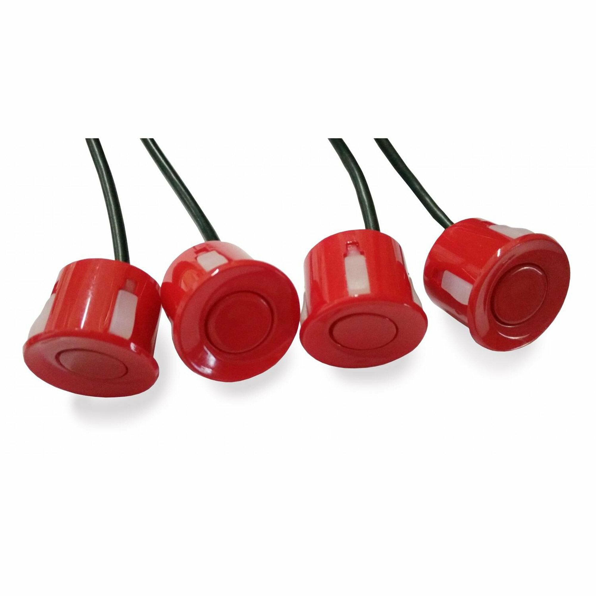 Датчик парктроника (красный) (кабель 2,5 м) AVS