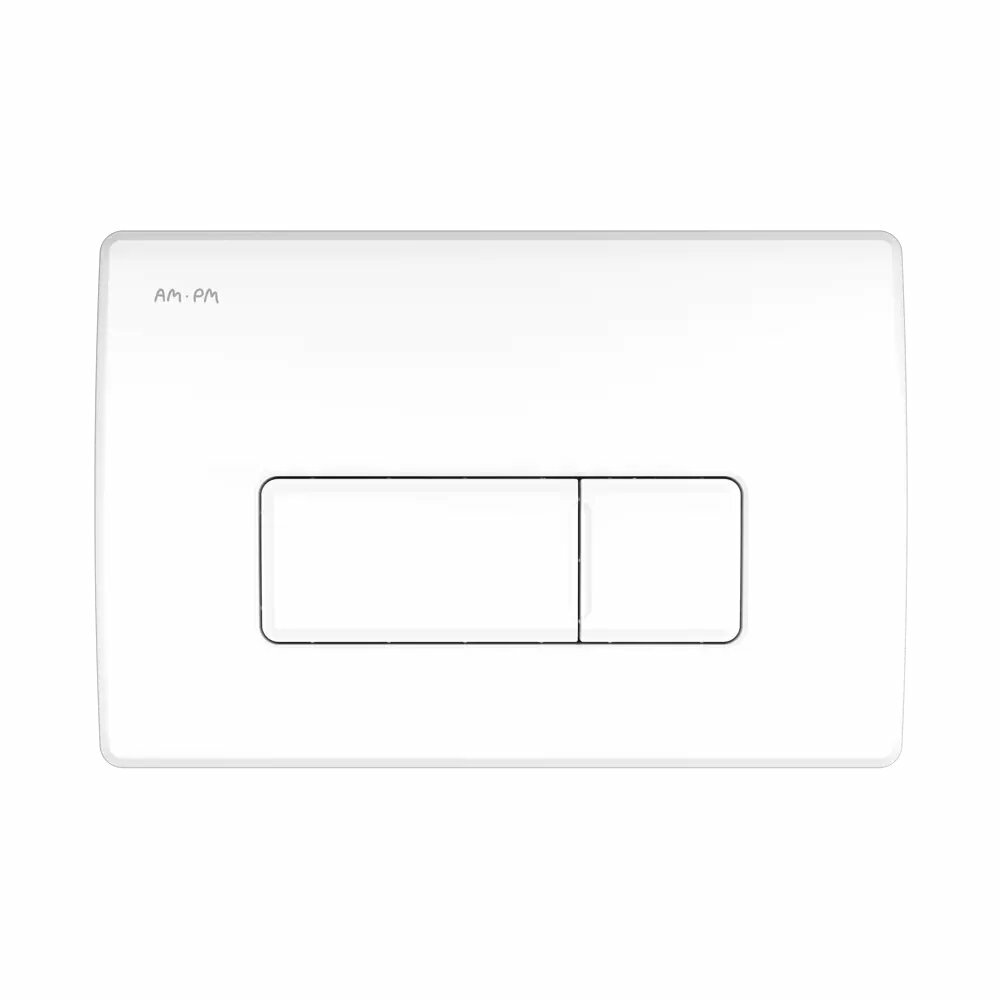 Клавиша смыва AM.PM Tech M I048001LM, пневматическая, пластик, цвет белый