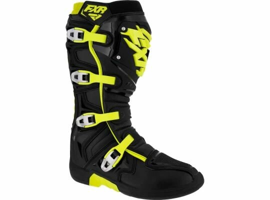 Мотоботы Factory Ride 22 Black/Hi Vis, 42