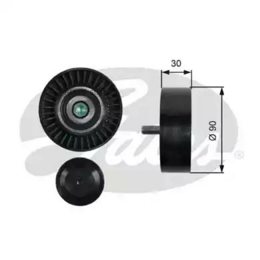 Ролик направляющий BMW 1/3/5 Gates арт. T36479