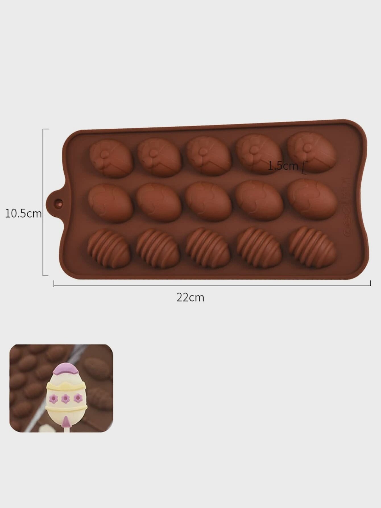 Форма для шоколада, пасхальные яйца