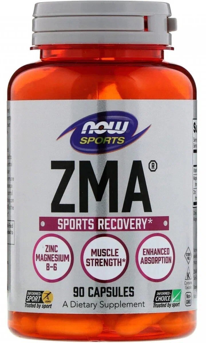 NOW ZMA 90 vcaps