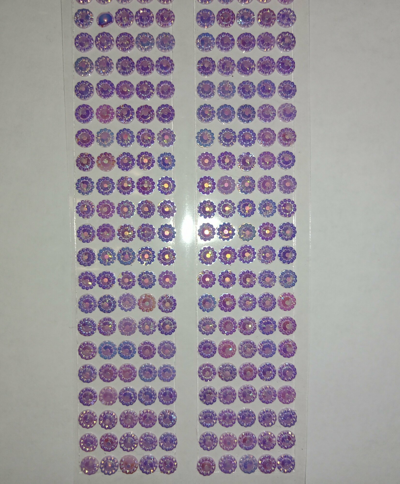 Стразы клеевые на ленте, 1160 шт.