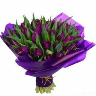 Букет тюльпанов, 51 шт.